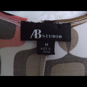 AB Studio | Dresses | Retro Ab Studio Wrap Dress M | Poshmark